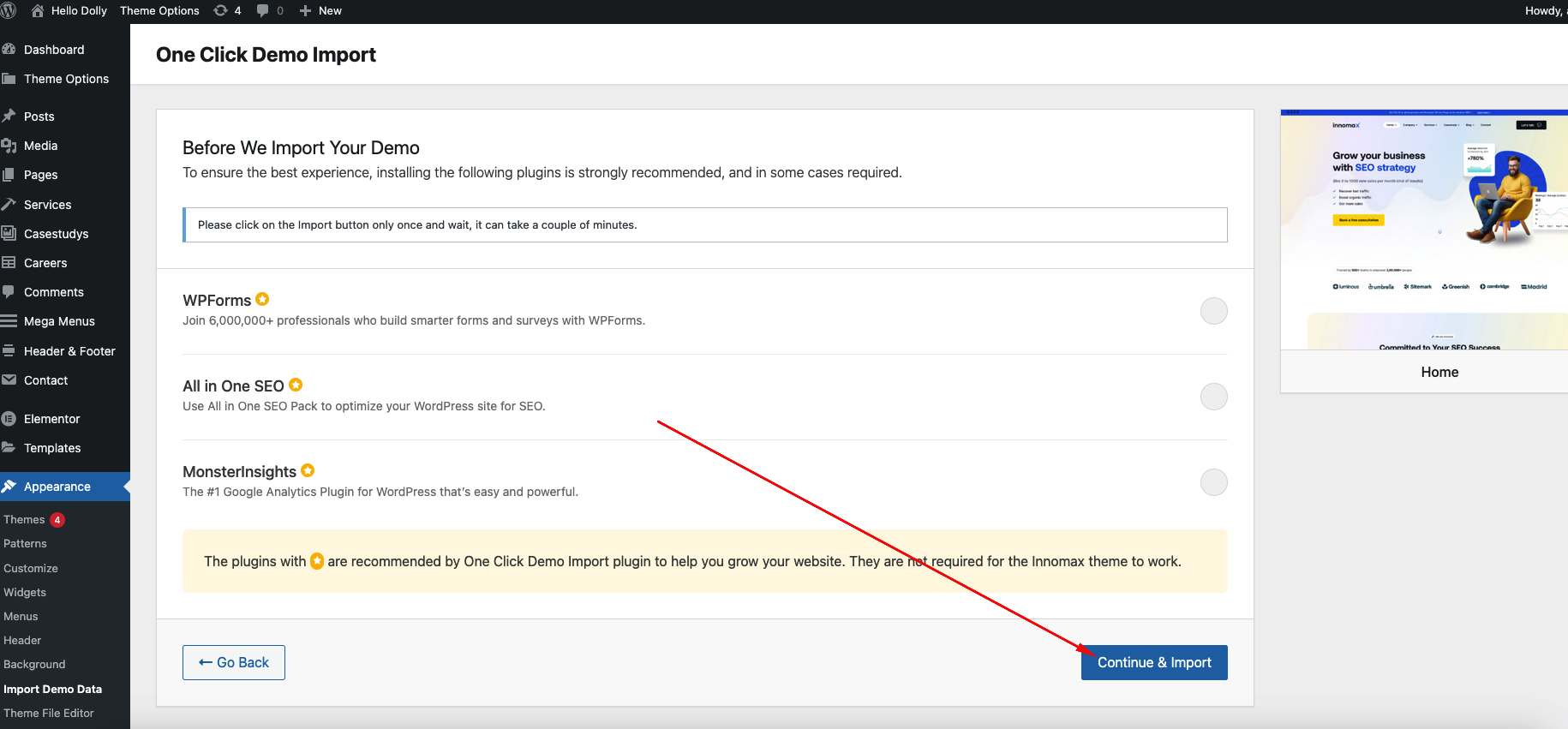 Innomax - Technology & IT Startup WordPress Theme